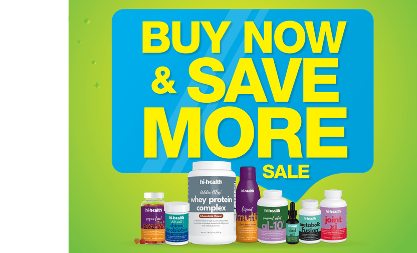 Hi-Health Vitamins, Supplements, Protein Powder, Probiotics, Immunity