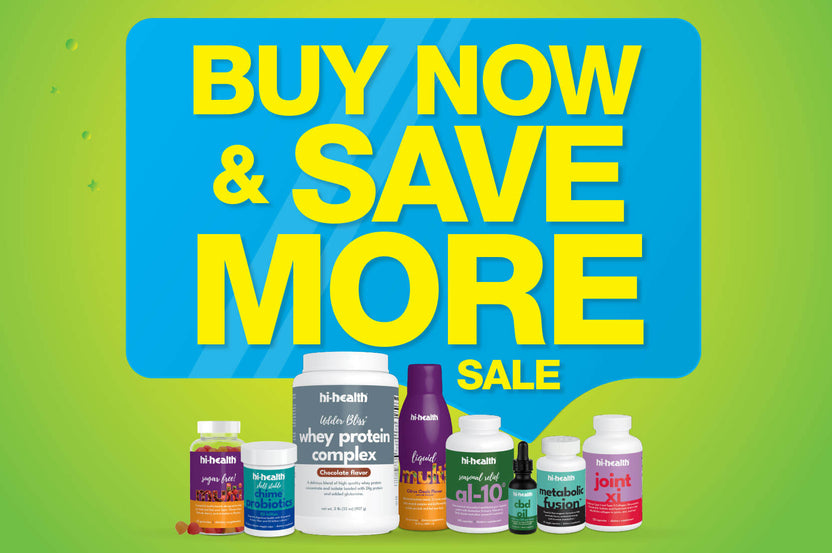 Hi-Health Vitamins, Supplements, Protein Powder, Probiotics, Immunity