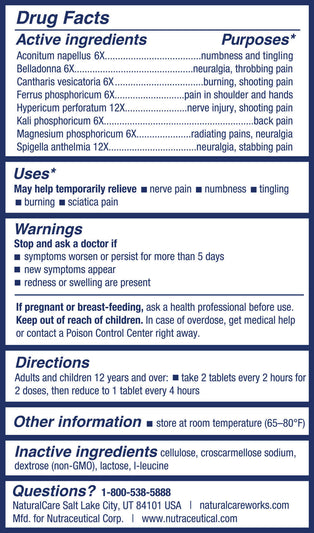 NaturalCare NerveFix (60 tablets) – Hi-Health